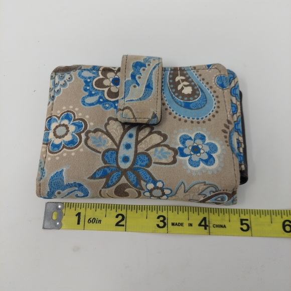 thirty-one | Bags | Thirty One Peacock Paisley Print Bifold Mini Boho ...